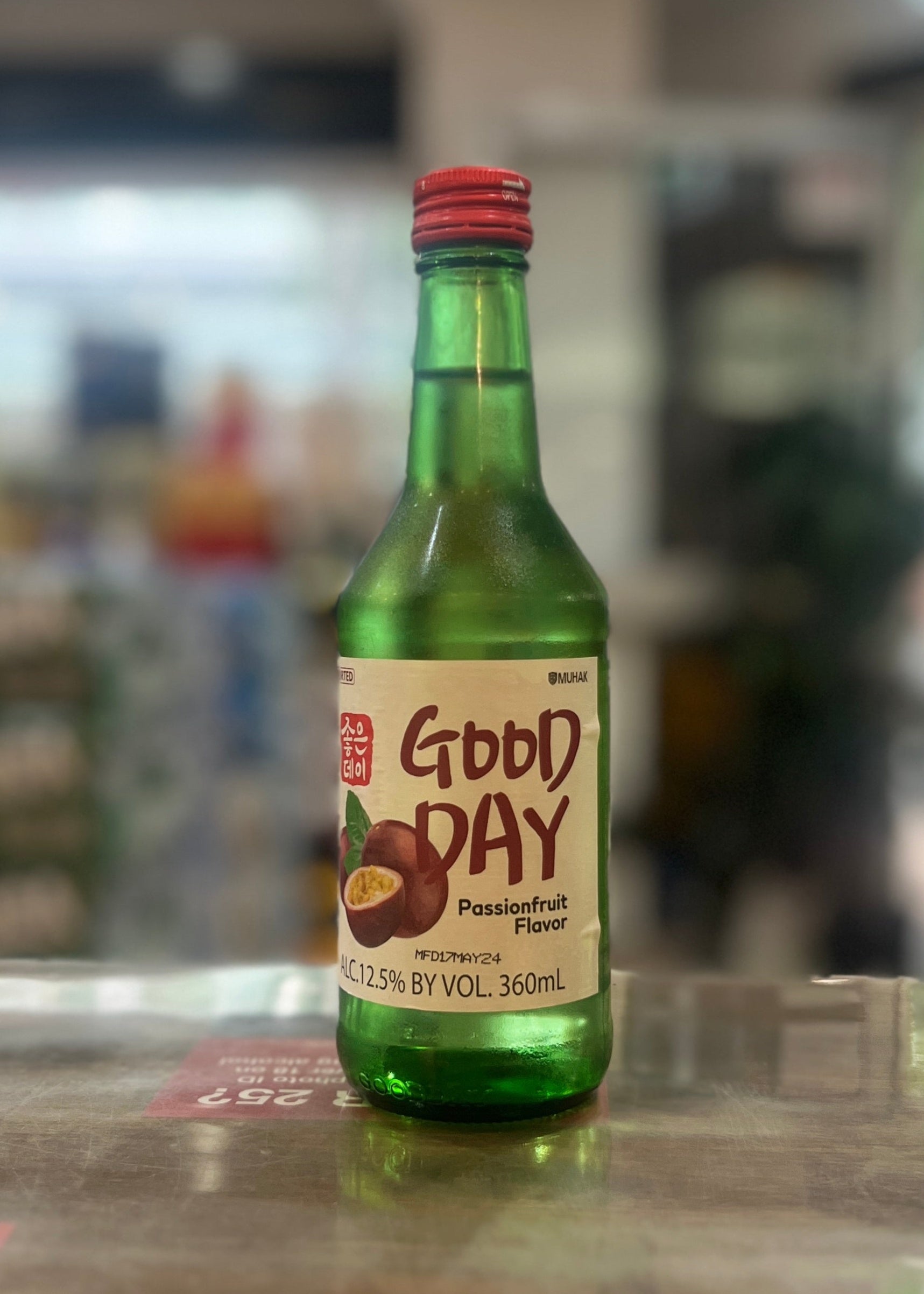 [Flavoured Soju]. GOOD DAY Pomegranate 360ml – ASIANA LIQUOR CHATSWOOD