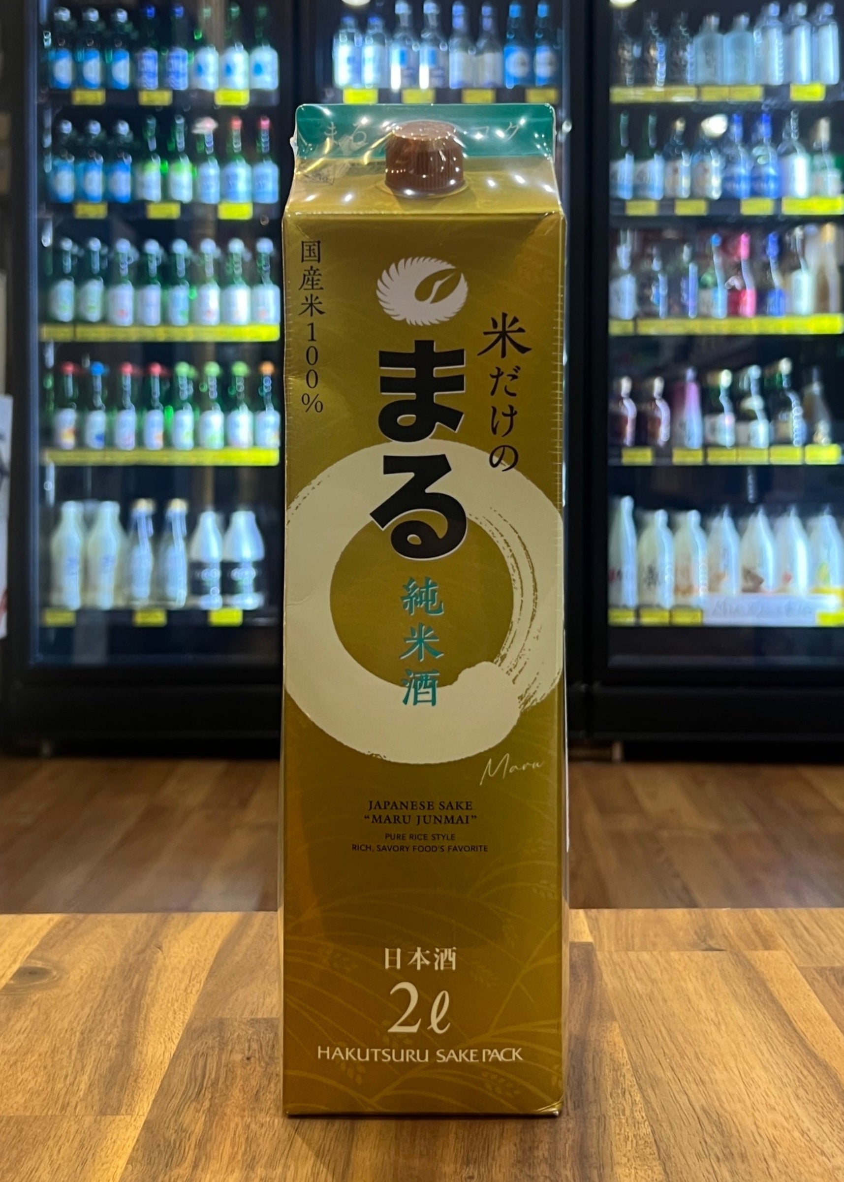 [Sake] HAKUTSURU Maru Junmai Sake Pack 2L – ASIANA LIQUOR CHATSWOOD