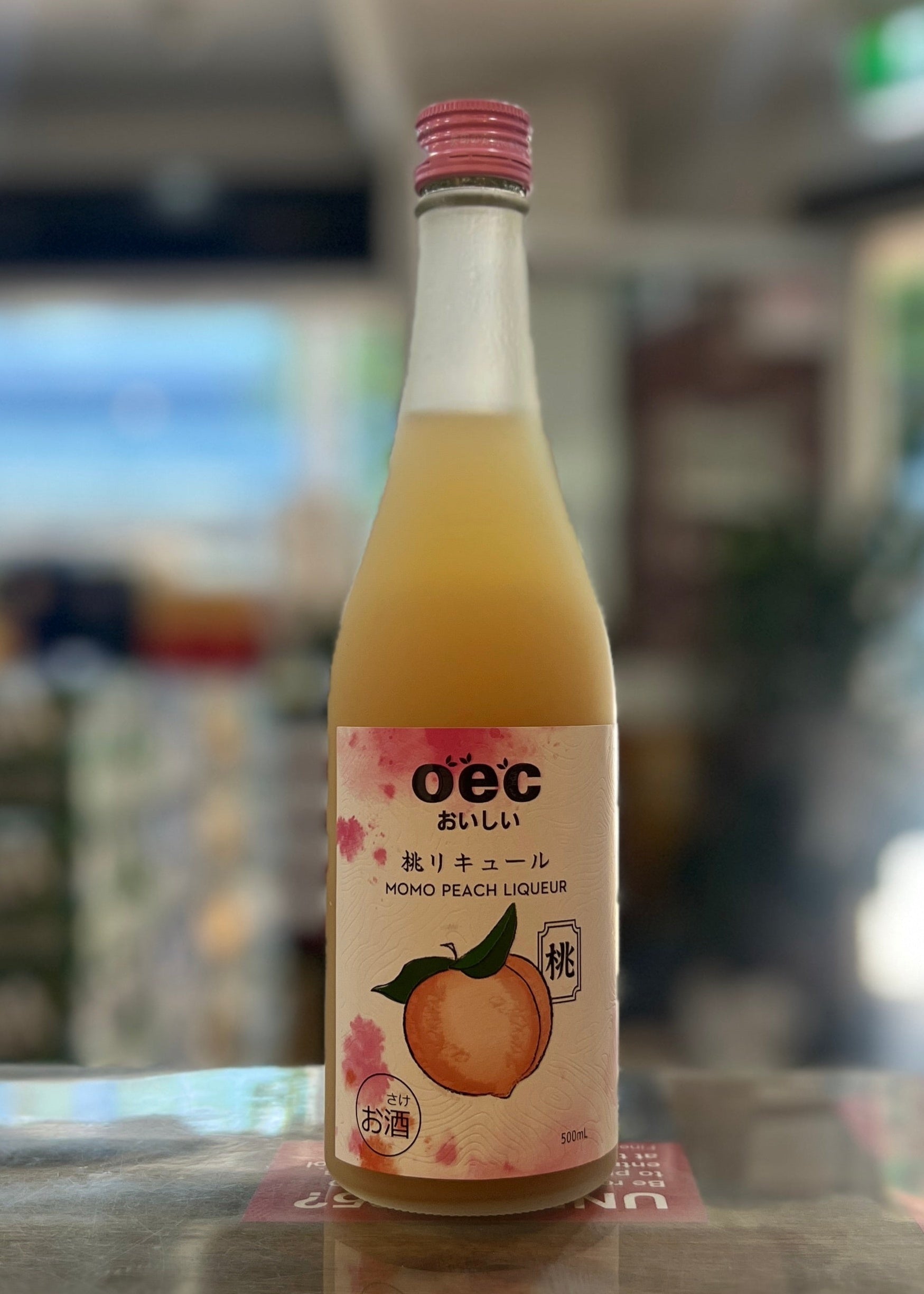 [Liqueur] OEC Peach Sake Liqueur 500ml – ASIANA LIQUOR CHATSWOOD